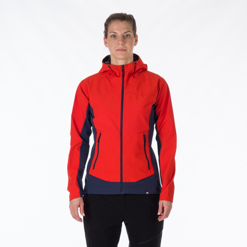 Jacheta softshell hybrida Northfinder Jayde Dama Rosu L - eMAG.ro