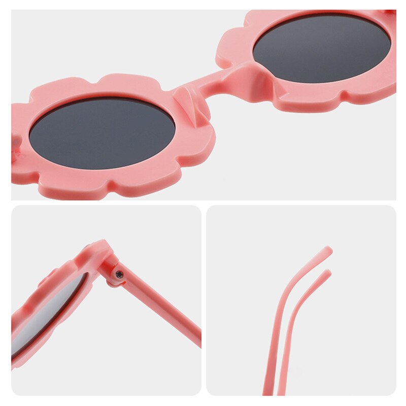 Ochelari de soare pentru copii, model pentru fetite, design floare cu ...