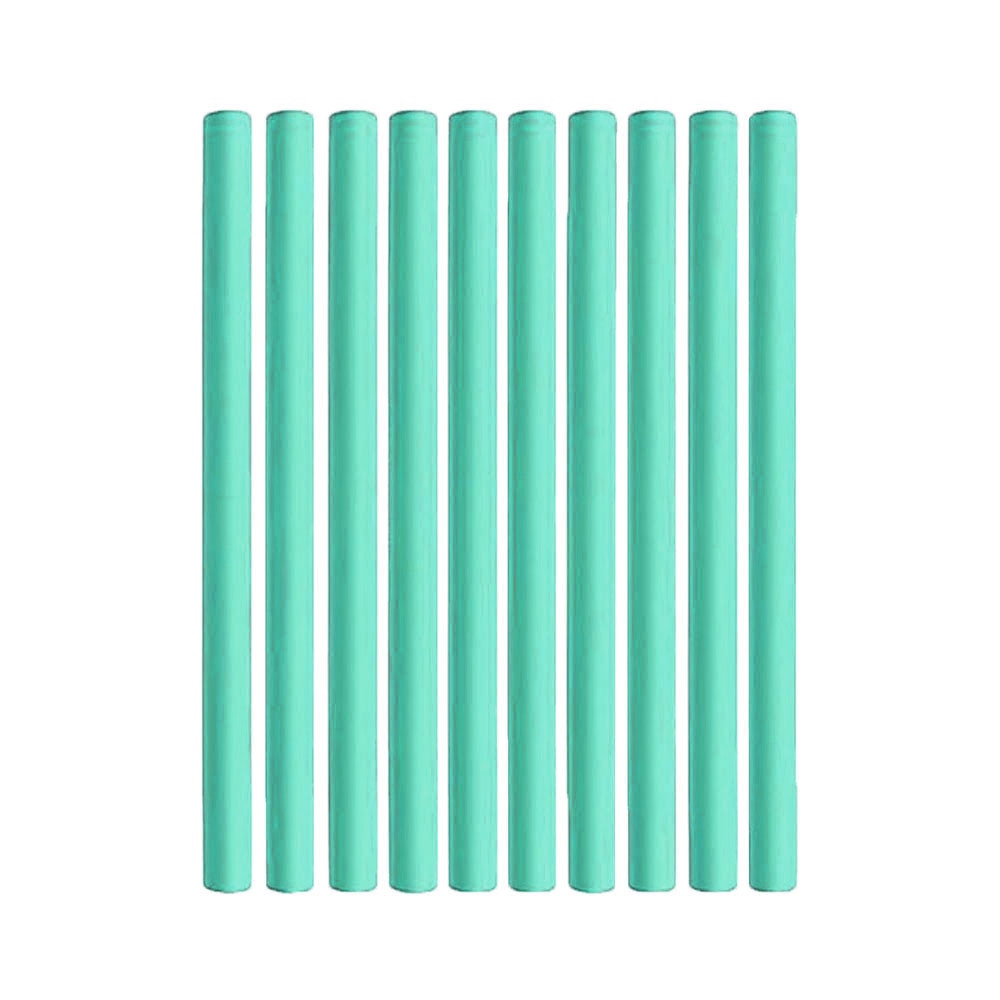 Set Bigudiuri Flexibile EDAR pentru Par, Turcoaz, 10 Bucati, Numarul 4 ...