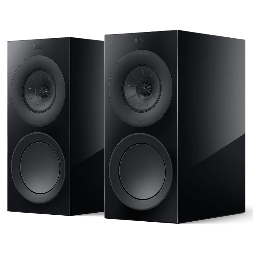 Boxe de raft KEF R3 Meta, piano black gloss - eMAG.ro