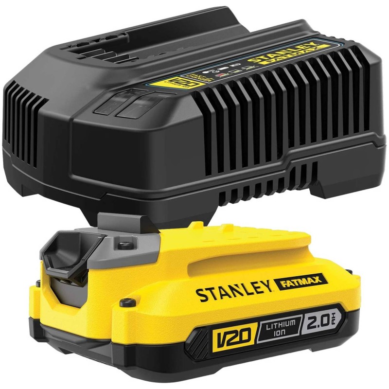Set adaptor, incarcator si acumulator FatMax V20, Stanley - eMAG.ro