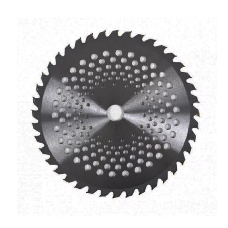 Disc metalic perforat pentru motocoasa 255x25.4 mm 40T - 40 dinti cu ...