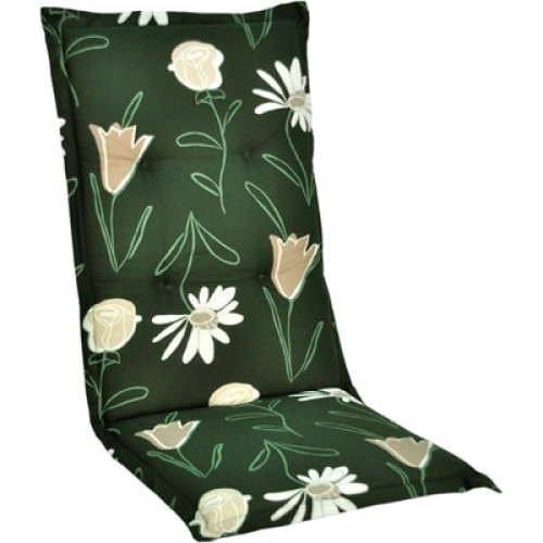 Perna gradina scaun 5 pozitii, Flower verde, 123x50x6cm - eMAG.ro