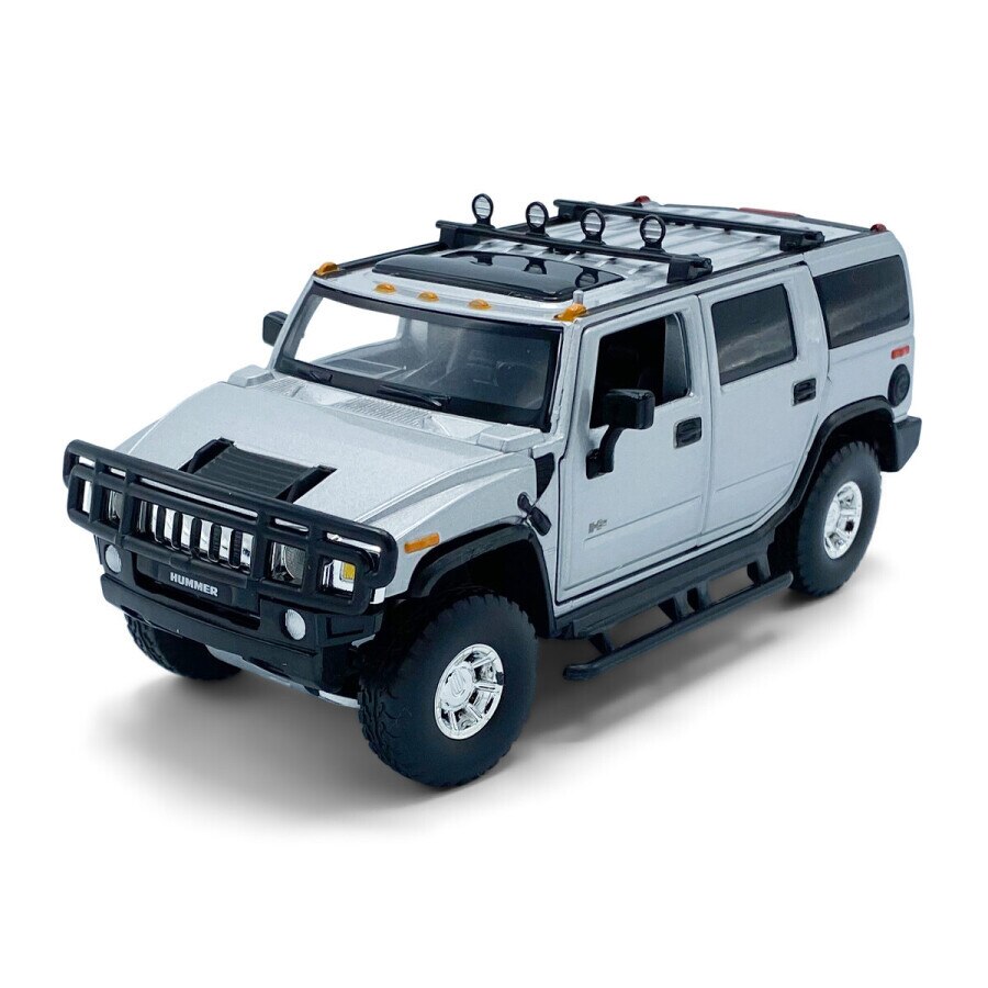 Macheta auto Tayumo Hummer H2, 1:32, Silver - eMAG.ro