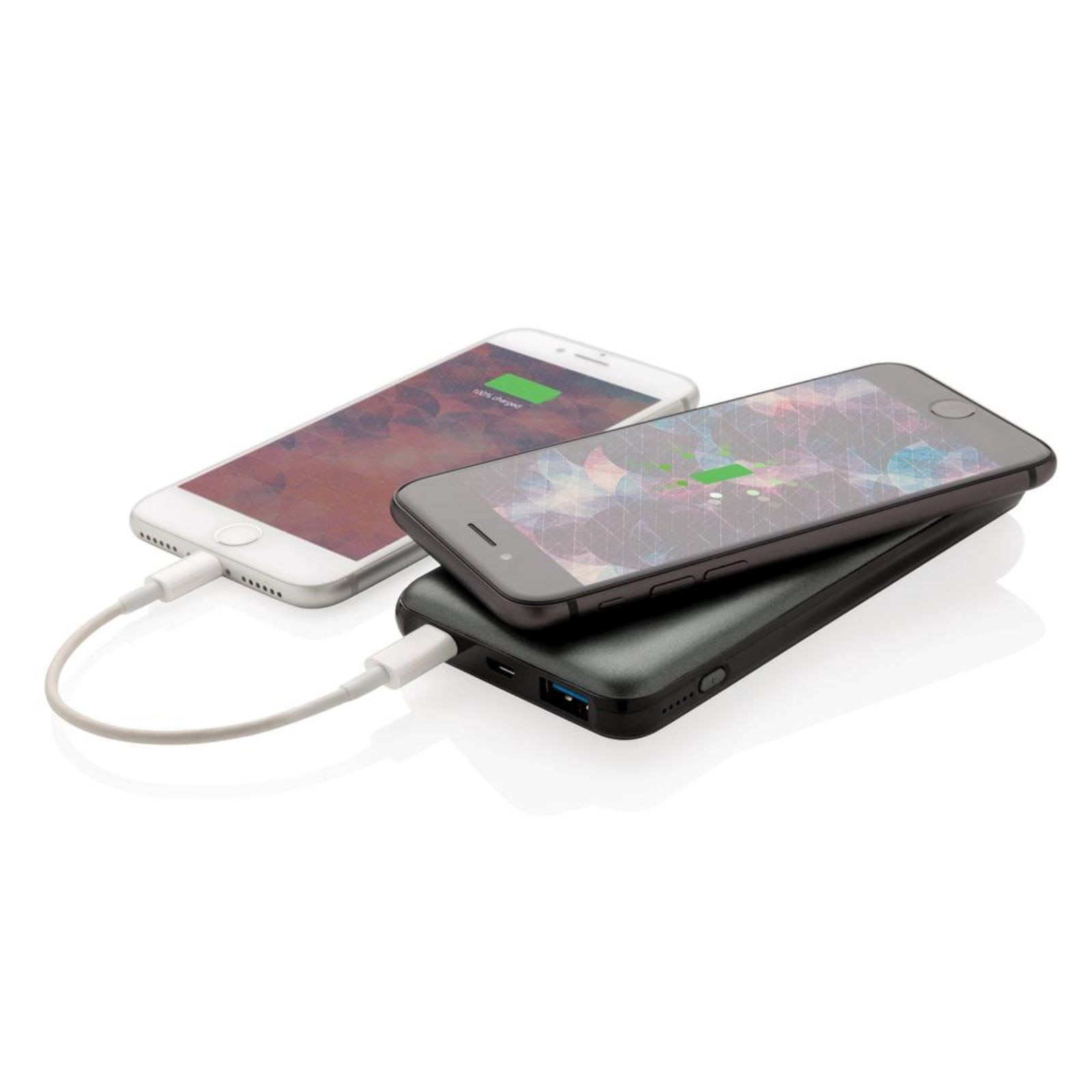 Външна безжична батерия Energo, Ronic, 10 000 mAh, 10W бързо безжично ...