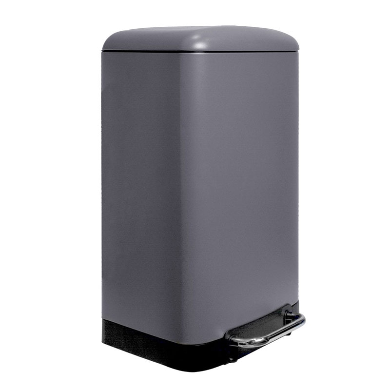 Cos de gunoi 30 L cu pedala, inchidere silentioasa, Frandis, galeata ...