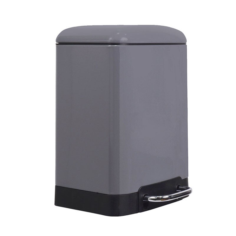 Cos de gunoi 30 L cu pedala, inchidere silentioasa, Frandis, galeata ...