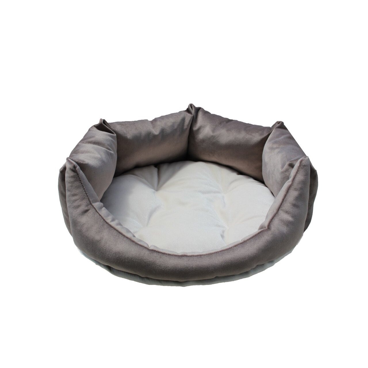 Patut catei si pisici SOFT 50x50x20cm, gri - eMAG.ro
