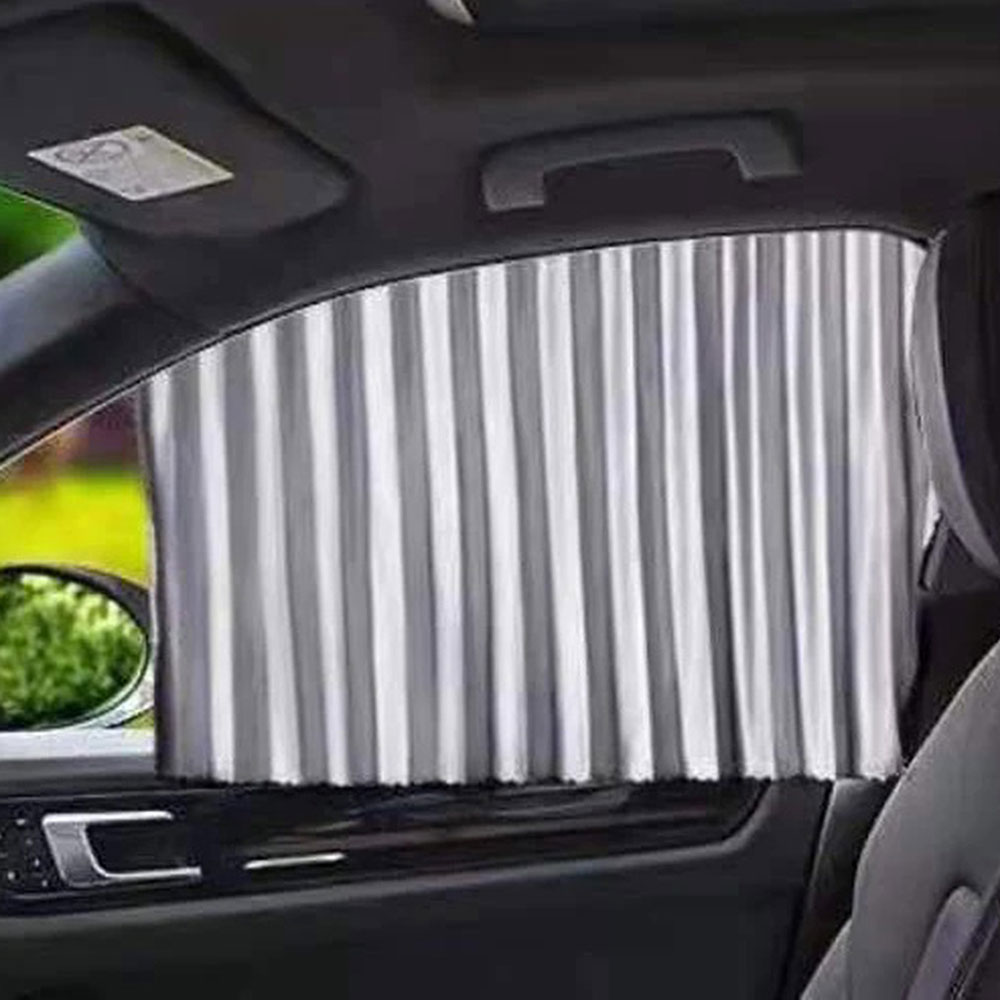 Set 4 x Parasolar Auto Retractabil SIKS, Geamuri Laterale Fata - Spate ...