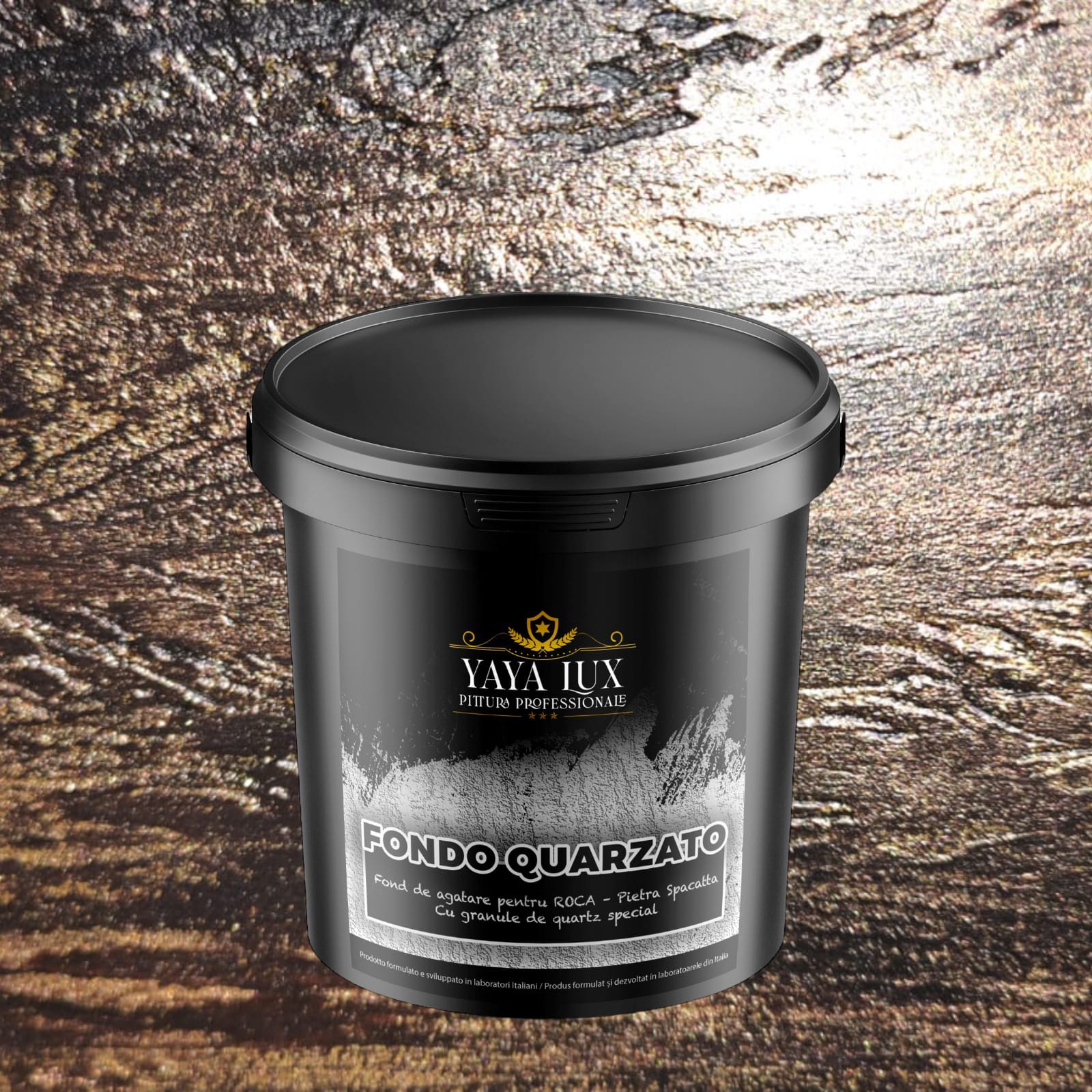 Грунд YaYa Color, Fondo Quarzato, За Pietra Spacatta, 1 л - eMAG.bg