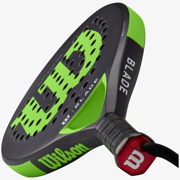Racheta padel Wilson BLADE TEAM V2, grip 2, negru/verde - eMAG.ro