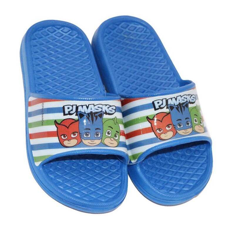 Papuci, PVC, Pjmasks, albastru 25-26 - eMAG.ro