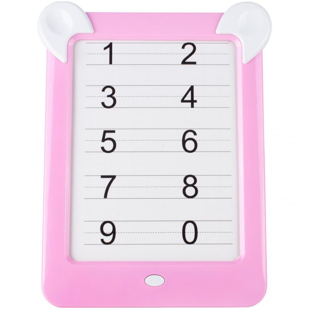 Tabla magica pentru desen cu lumina LED Roz - eMAG.ro