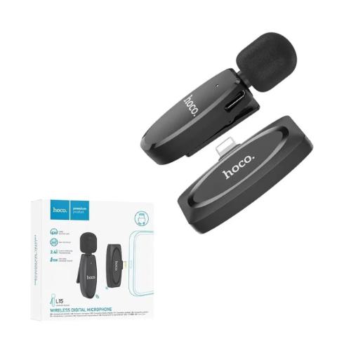 Микрофон тип лавалиер, HOCO Premium Product, Plug & Play, Lightning ...