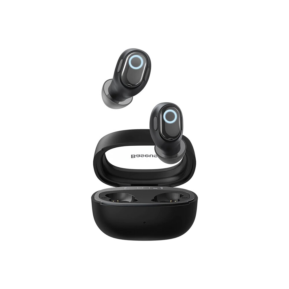 Casti audio Wireless Bluetooth Baseus cu sunet si microfon HD ...