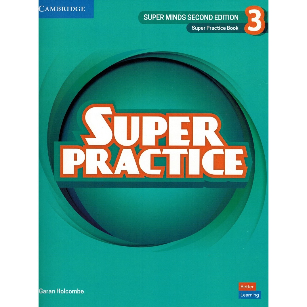 Super Minds Level 3 Super Practice Book English autor Garan Holcombe ...