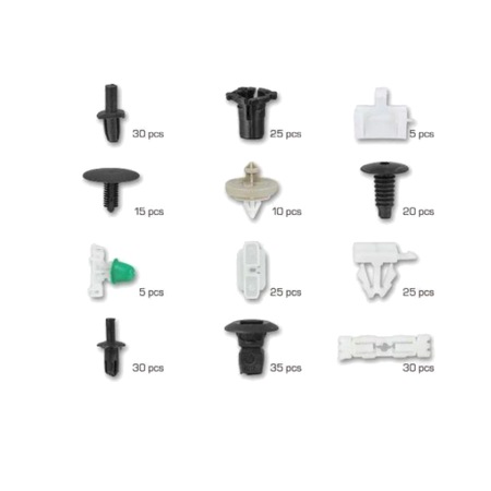 Set cleme auto, bumbi, clipsuri fixare plastice auto, compatibile cu ...