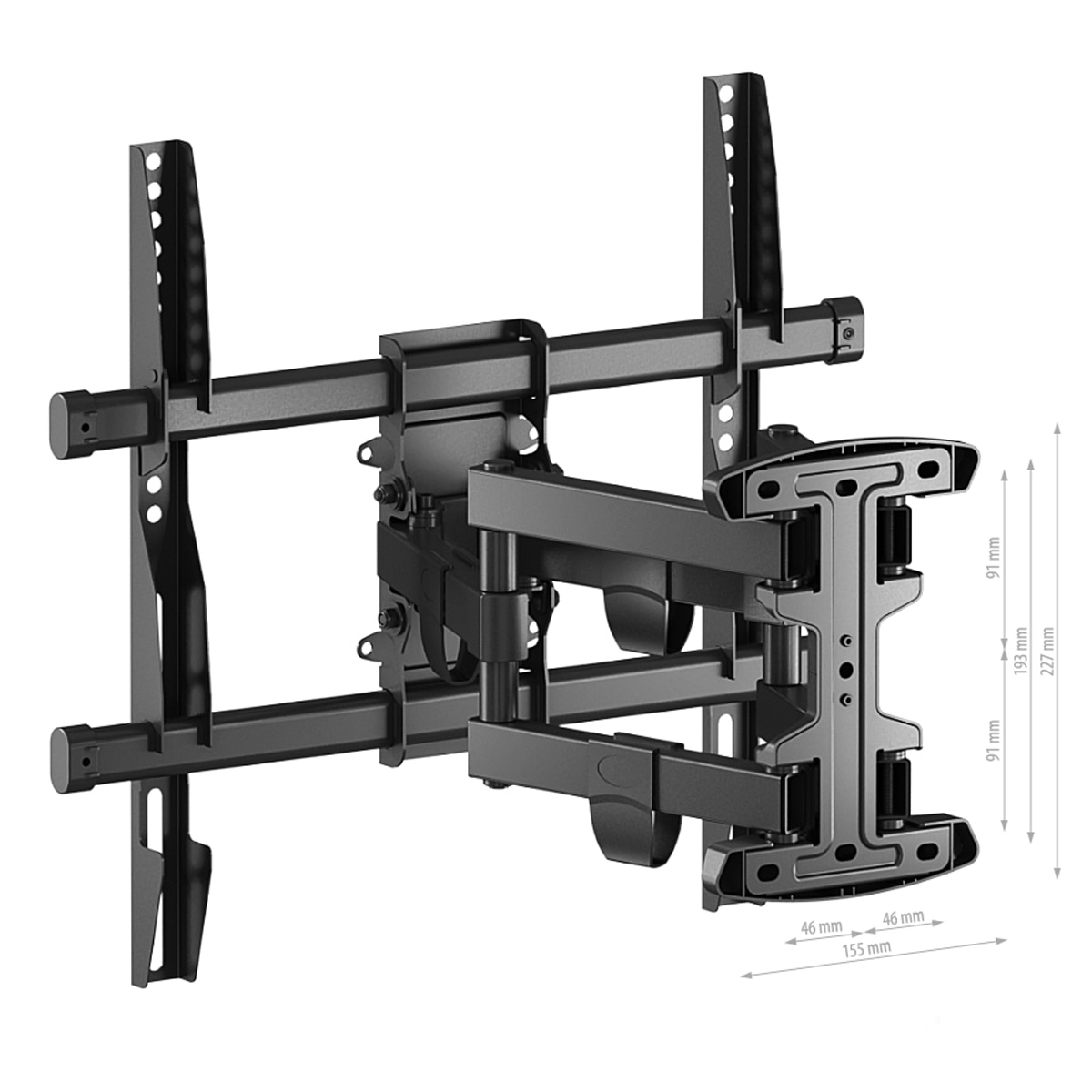 Suport TV de Perete, Universal, Pivotant, Diagonala 32″ - 70″ ( 80 ...