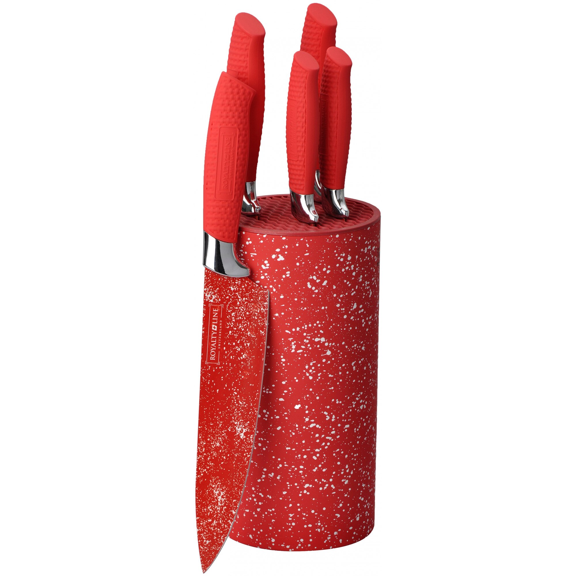 Set cutite din inox,acoperire din marmura,royaltyline,6piese - eMAG.ro