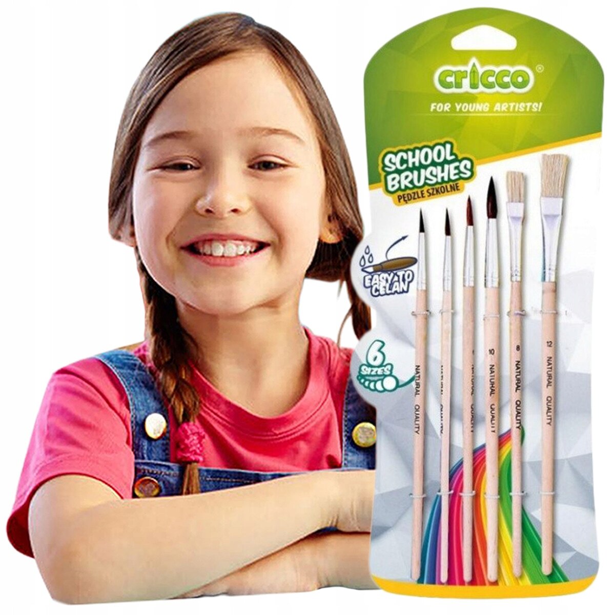 Set pensule, Cricco, 6 bucati - eMAG.ro