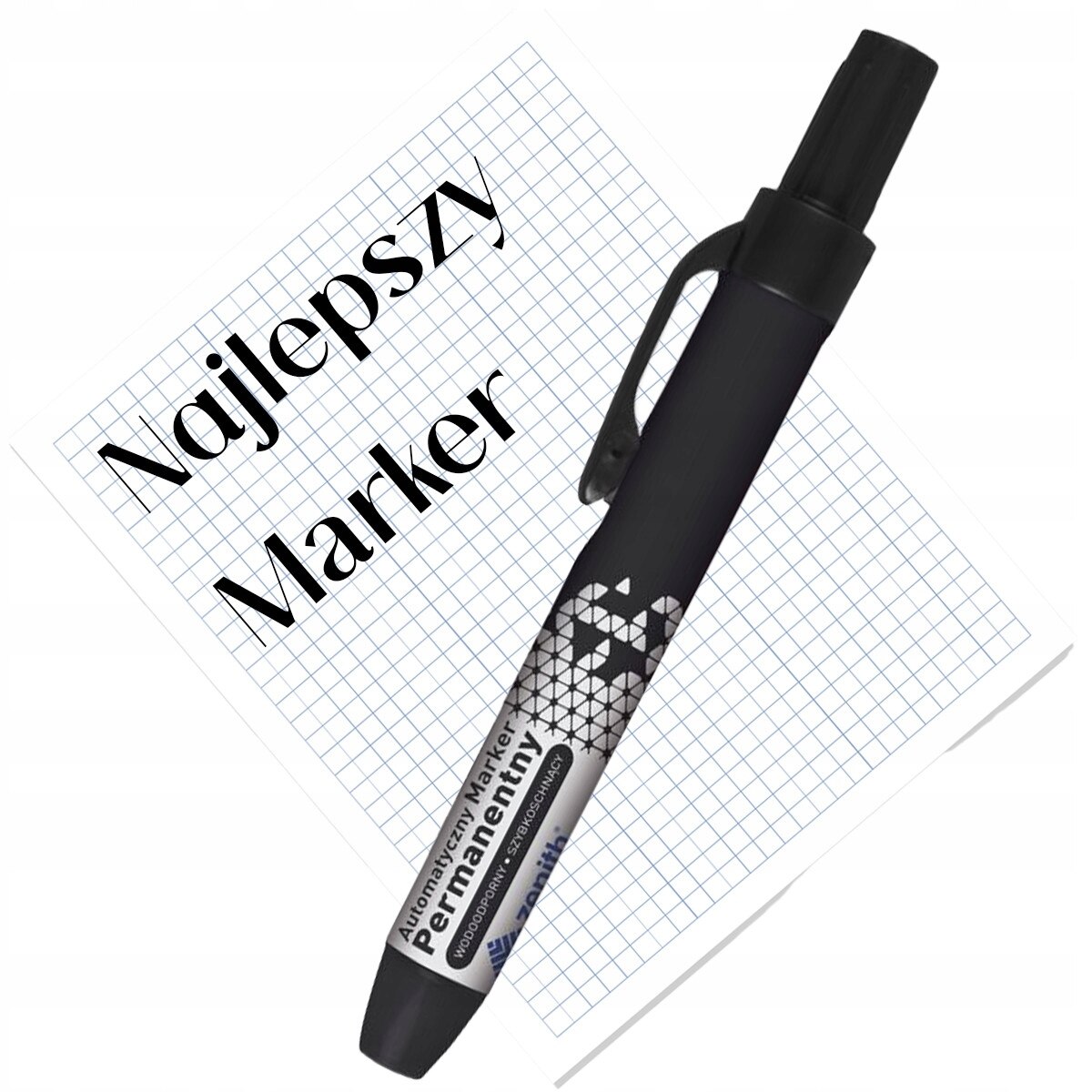 Marker permanent, Astra, Negru - eMAG.ro