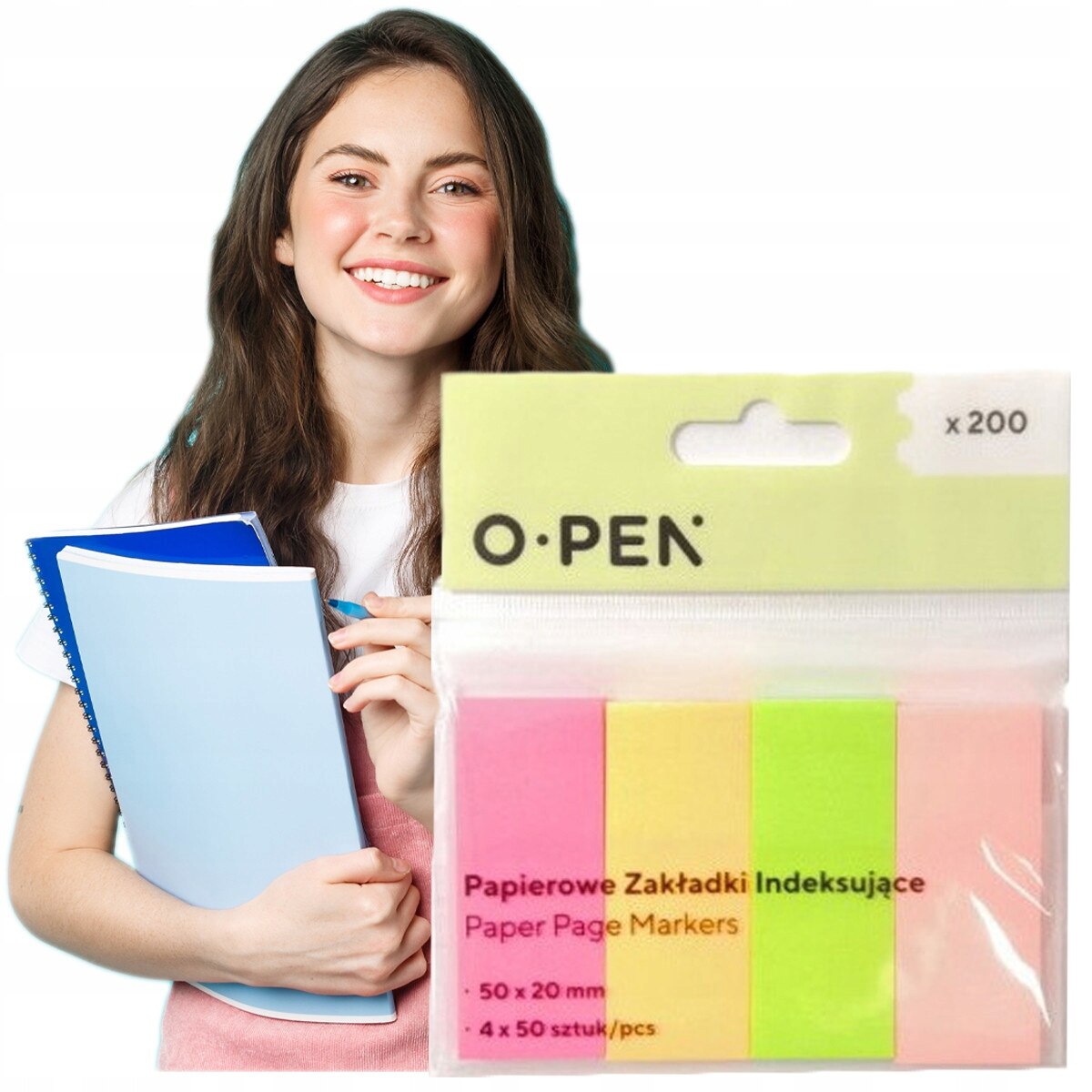 Set notite adezive, O Pen, Multicolor - eMAG.ro