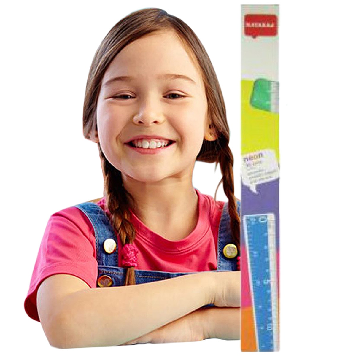 Rigla, Derform, Plastic, Verde - eMAG.ro