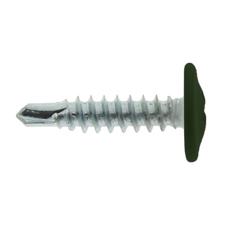 Set 500 x Surub Autoforant Cap Special Plat+saiba Otel Vopsit-4.2x13 R ...