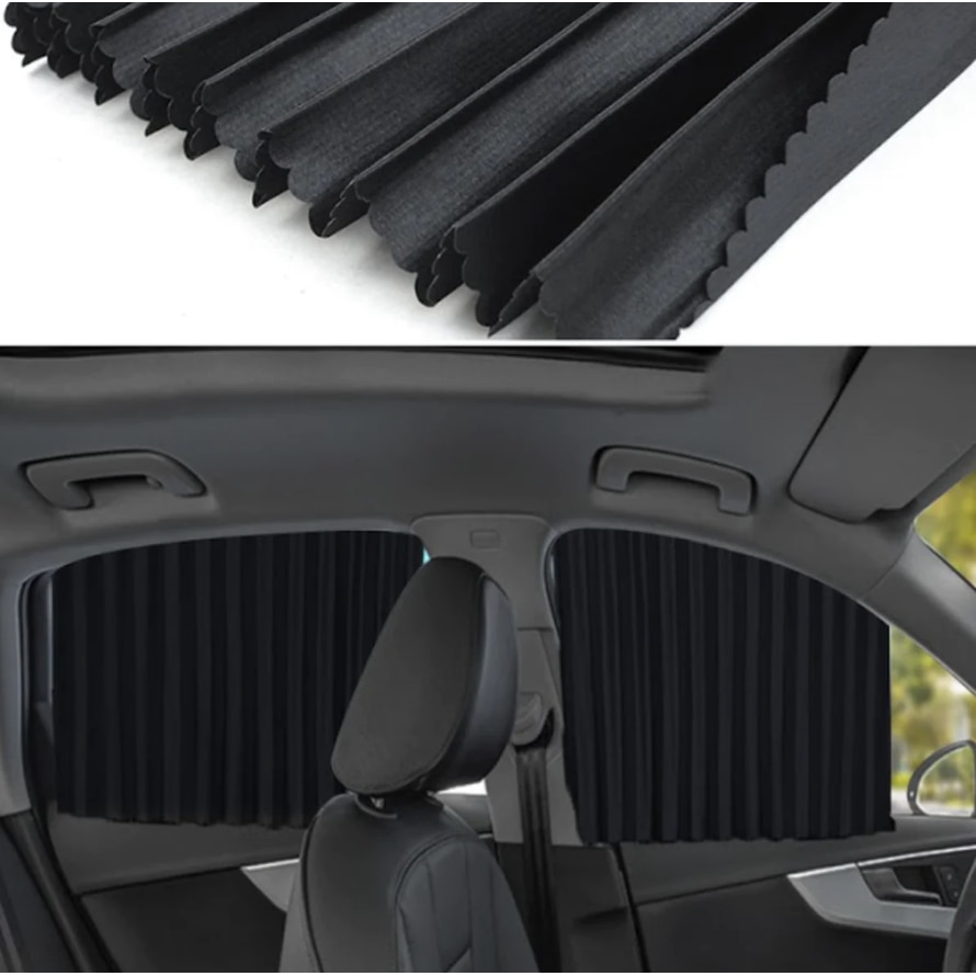 Set 4 parasolare retractabile auto geamuri laterale fata-spate - eMAG.ro