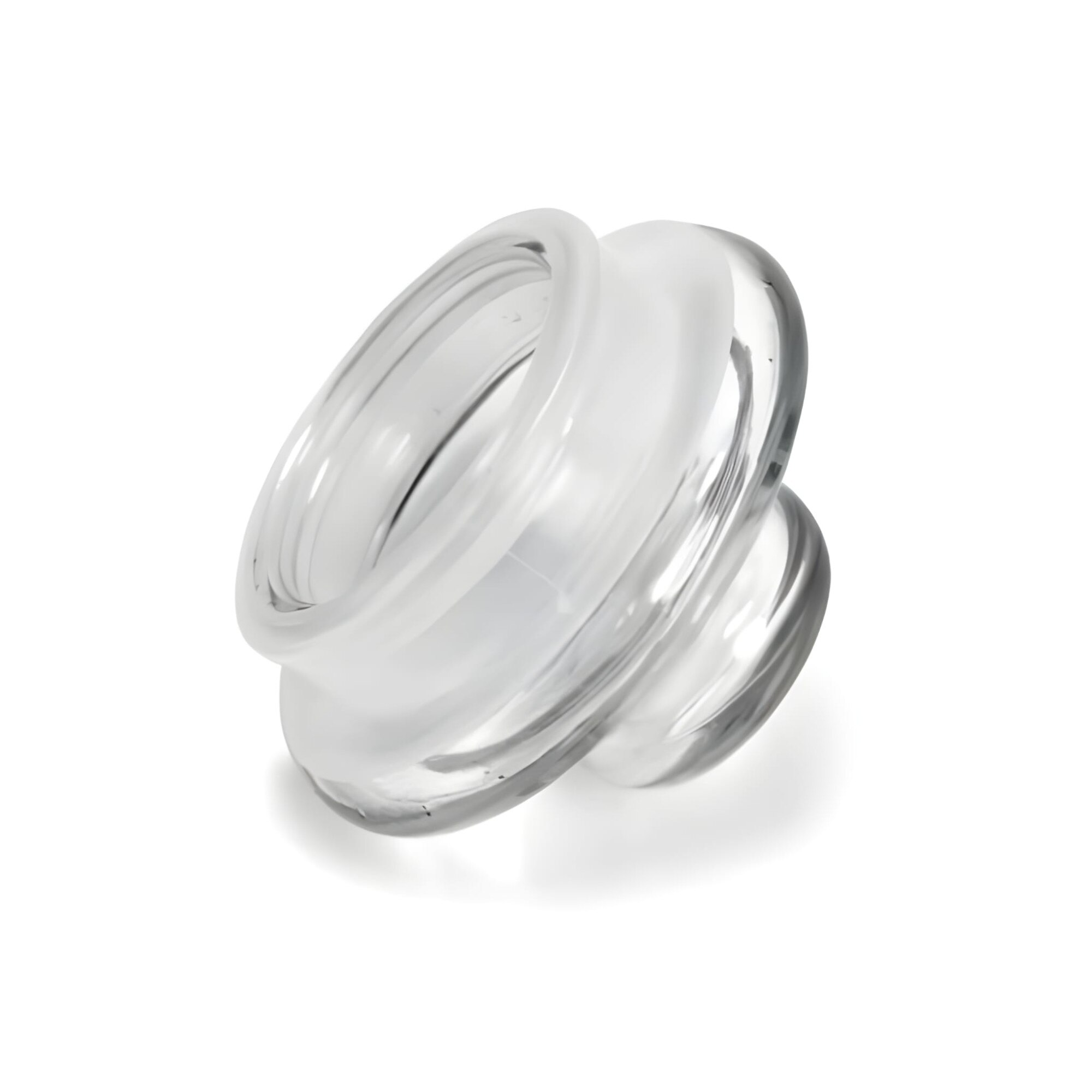 Set 3 borcane din sticla transparenta cu capac etans, fundita alba cu ...