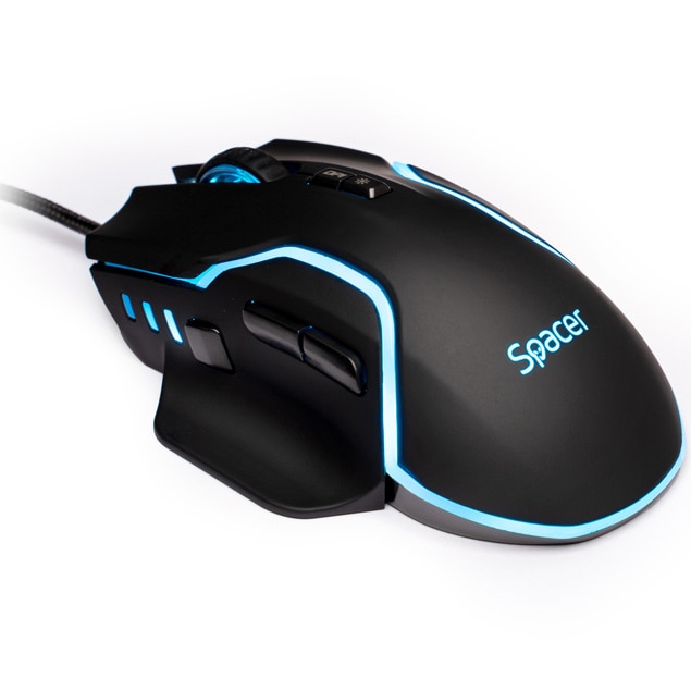 Mouse Alien Race, Spacer,gaming, cu fir, USB, optic, rezolutie ...