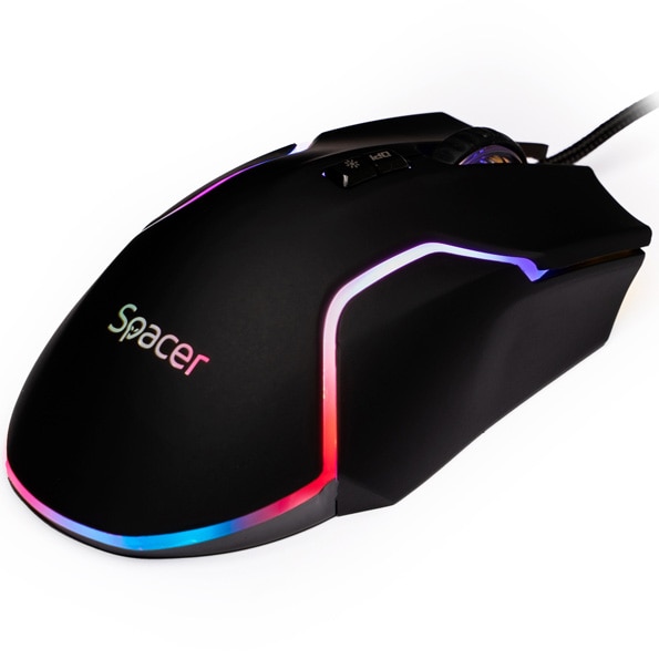 Mouse Alien Race, Spacer,gaming, cu fir, USB, optic, rezolutie ...