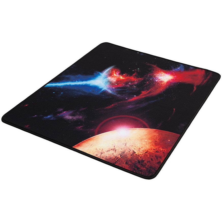 Mousepad gaming, Spacer, cauciuc si material textil, cusaturi anti ...