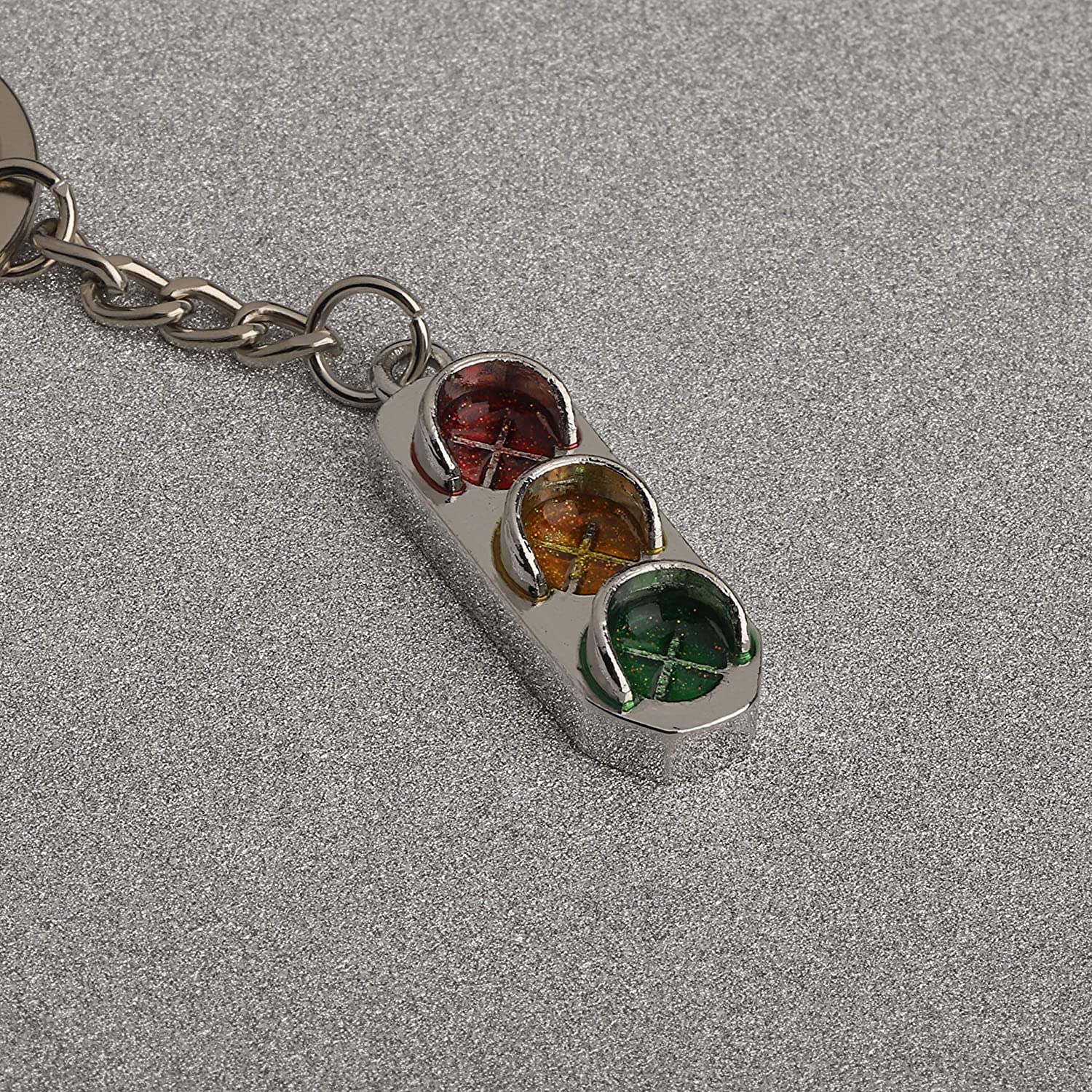 Breloc chei auto, semafor, metalic, G-Mark® - eMAG.ro