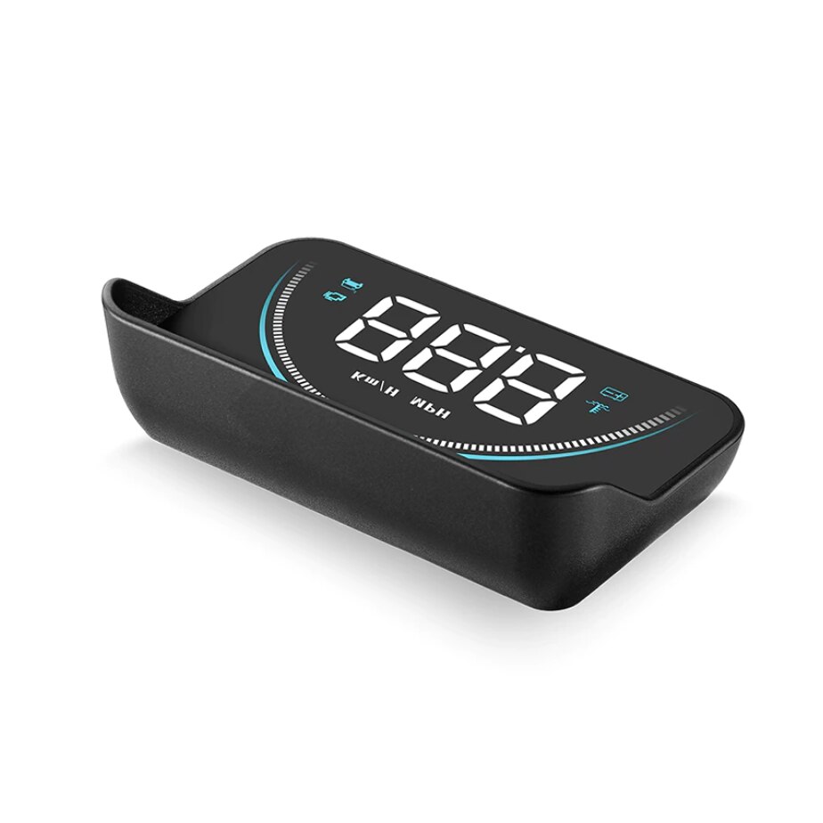 Head-up дисплей на предното стъкло, OBD2/OBD, Автоматична аларма, Черен ...