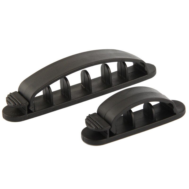Organizator flexibil de cabluri cu clips - Set de 10 bucati, organizare ...