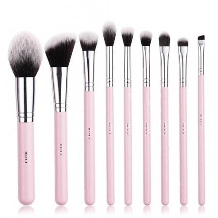 Set pensule make-up Beili Pink 9 - eMAG.ro
