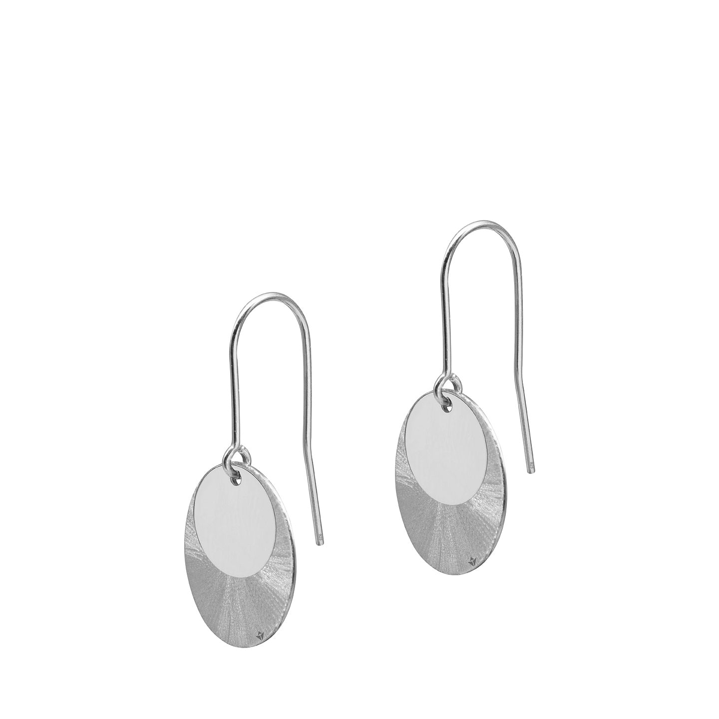 Cercei banuti, Loor, argint 925, Eclipse - eMAG.ro
