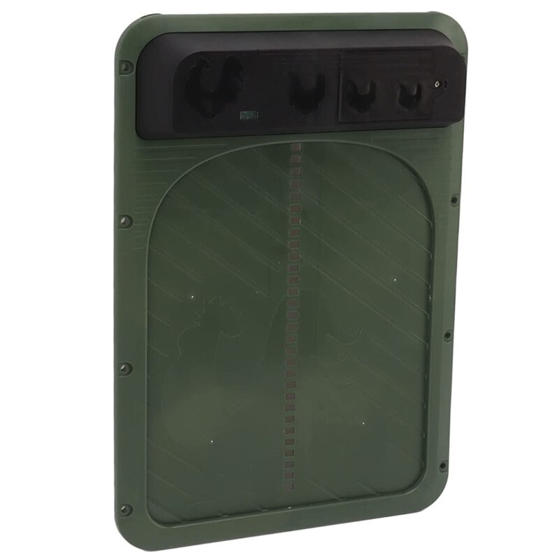 Usa automata pentru cotet gaini, Plastic, Verde - eMAG.ro