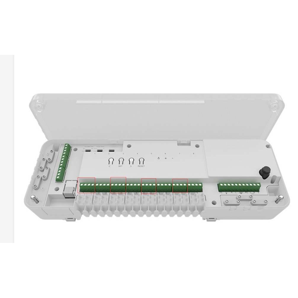 Kit automatizare smart Q20, Controller incalzire in pardoseala, 8 zone ...