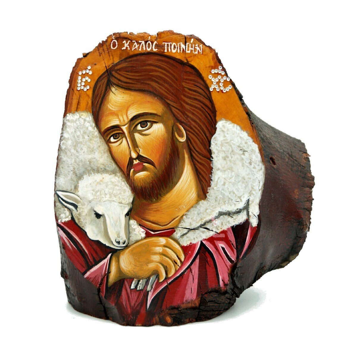 Icoana Mount Athos Legacy Iisus Hristos cel Bun Pastorul - eMAG.ro