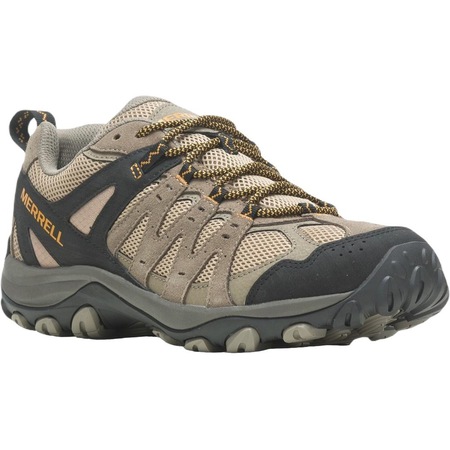 Pantofi de trekking Accentor 3, Merrell, Piele intoarsa, Bej, 48 - eMAG.ro
