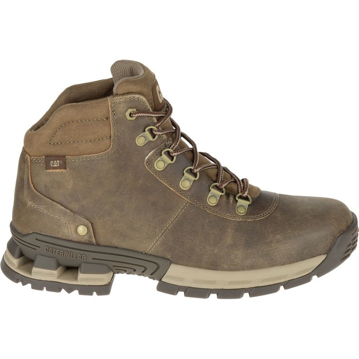 Ghete de trekking pentru barbati Cat Jettison, Caterpillar, Piele ...