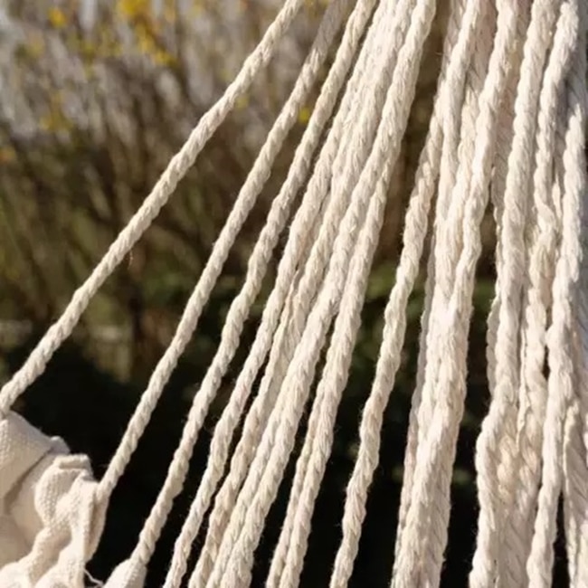 Hamac cu 2 perne boho-chic macrame CLASStitude, tip scaun suspendat cu ...