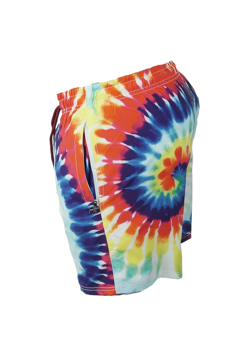 Pantaloni de plaja barbati, MENZ®, model Rainbow - eMAG.ro