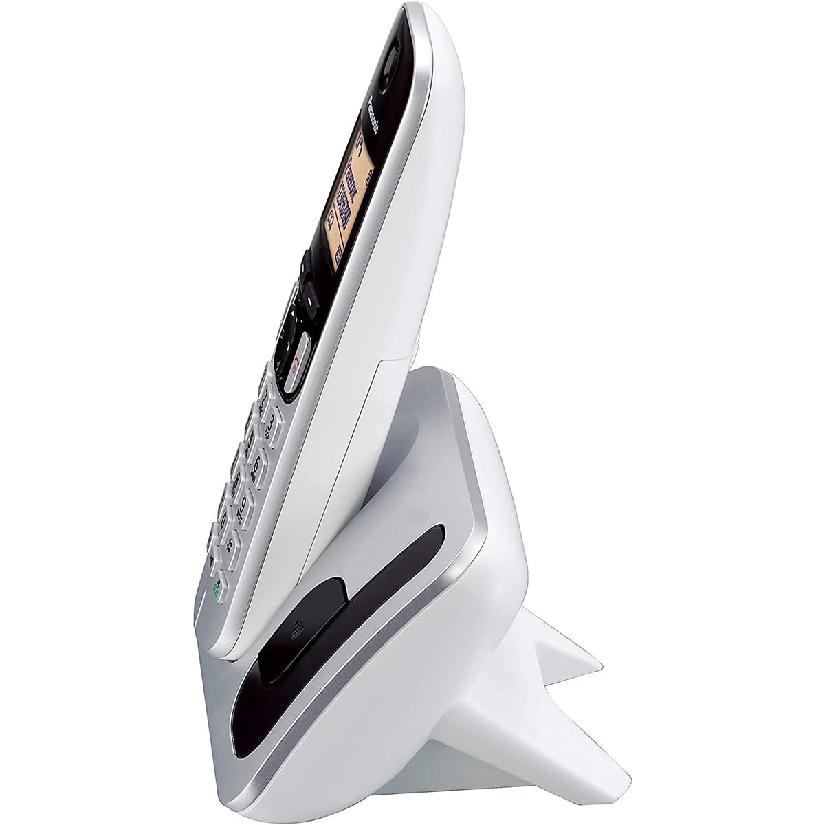 Telefon Fix fara fir Panasonic Wireless KX-TGC212SPS, Duo, Argintiu ...