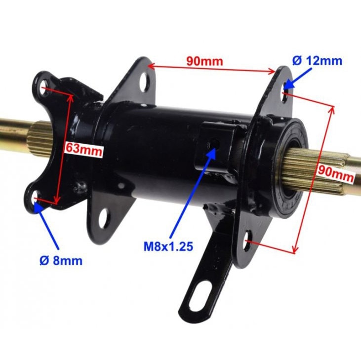 Ax spate (ansamblu) ATV 110-125cc, varianta - eMAG.ro