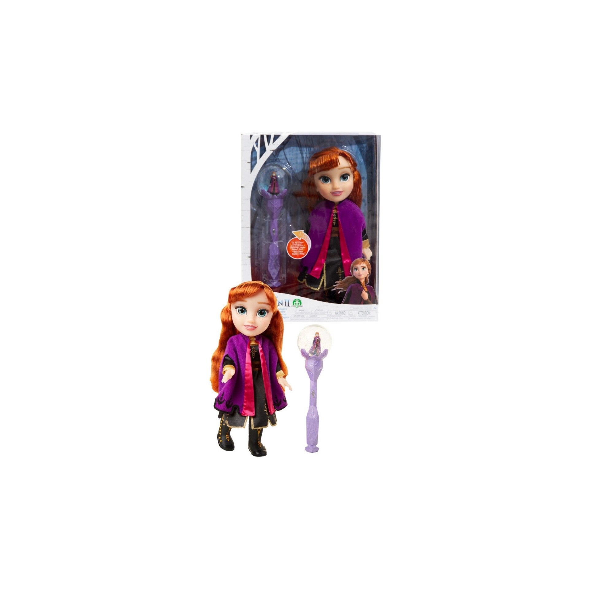 Papusa Disney Frozen Ii Anna Snow Scepter (frna3000) - eMAG.ro