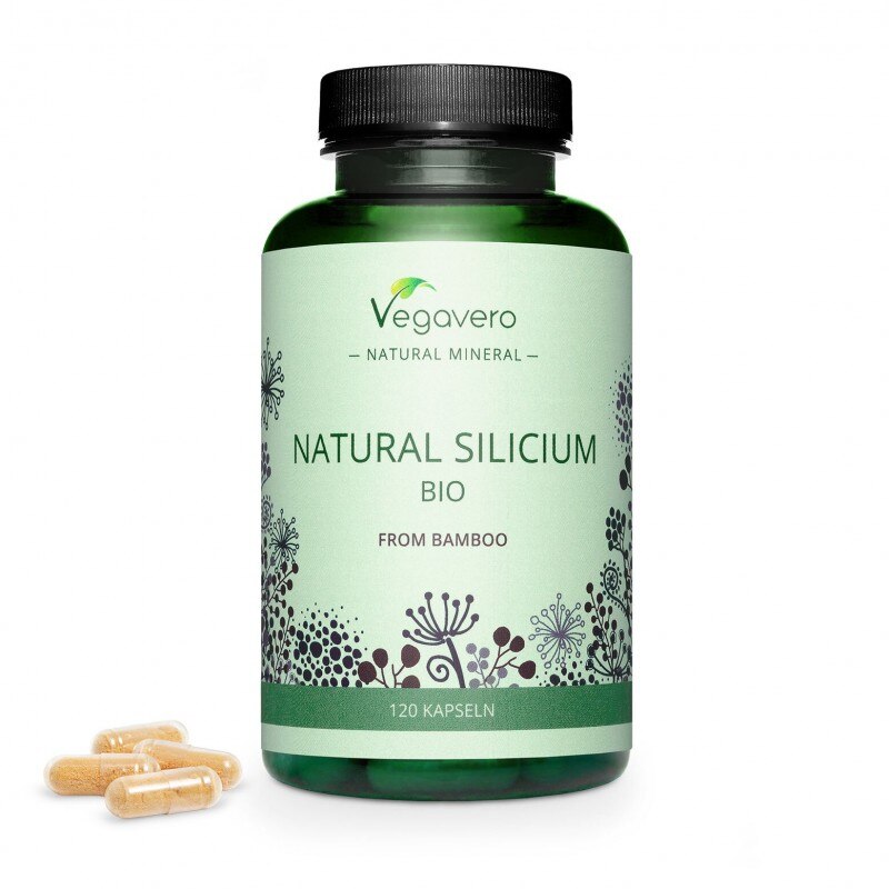 Supliment alimentar, Vegavero, Organic Siliciu, 120 Capsule - eMAG.ro