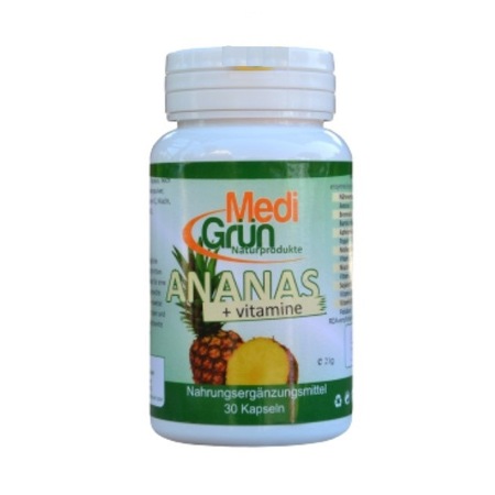Ananas si Vitamine 30 capsule MediGrun - eMAG.ro